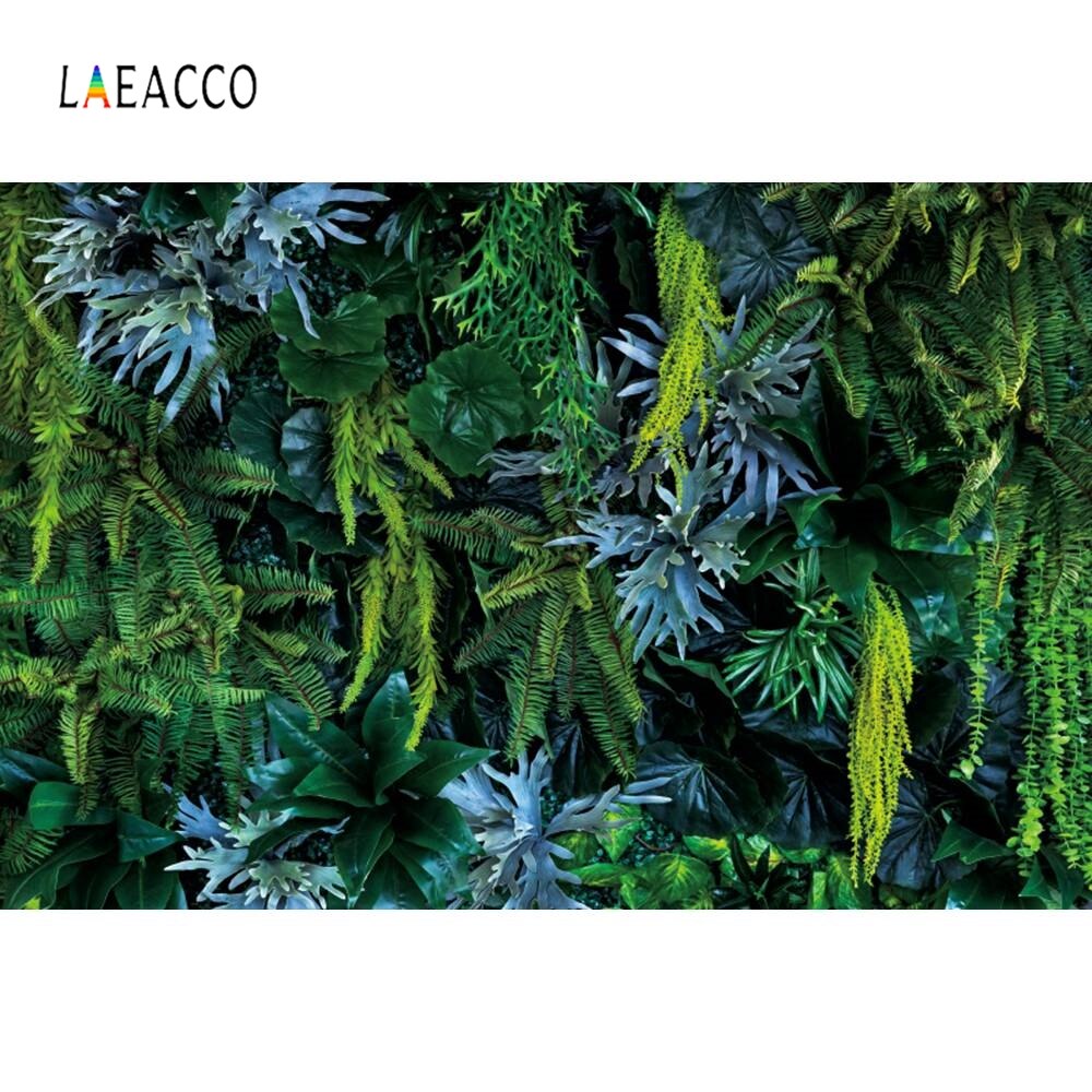 Laeacco Foto Achtergrond Tropische Planten Jungle ... – Vicedeal