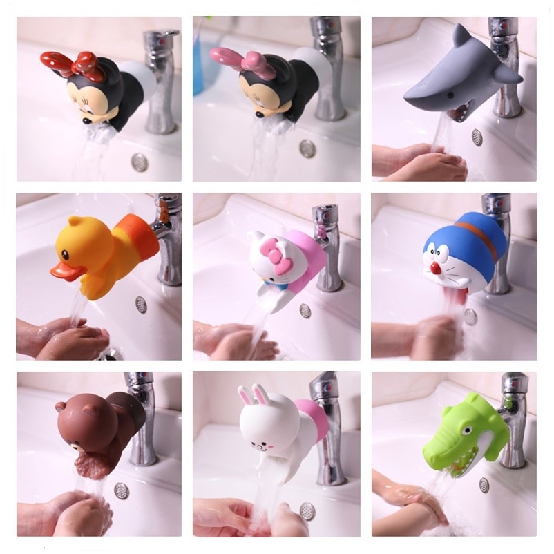 kids water tap Faucet Extender Water Saving Cartoo... – Grandado