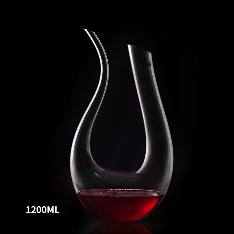 1200ML Big Decanter Handmade Crystal Red Wine Bran... – Grandado