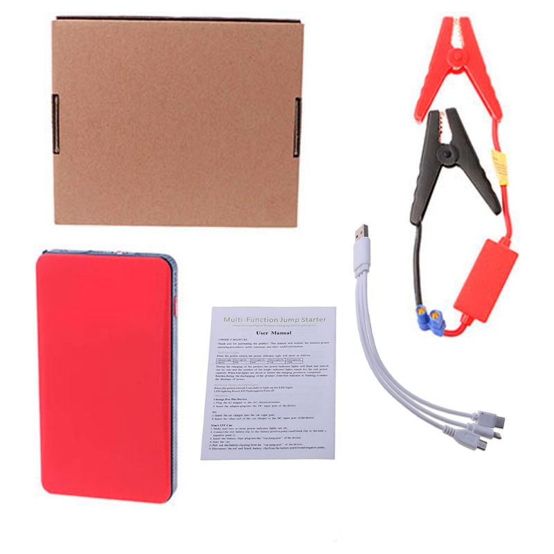 12V 20000mAh Multi-Function Car Jump Starter Power... – Grandado