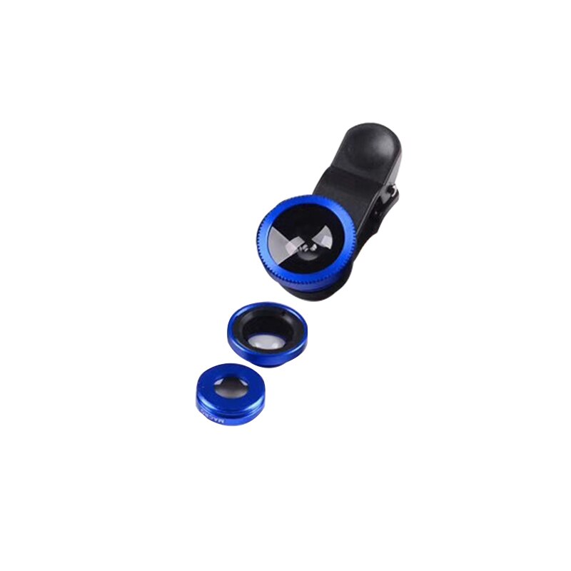 3-In-1 Wide Angle Macro Fisheye Lens Camera Kits M... – Grandado
