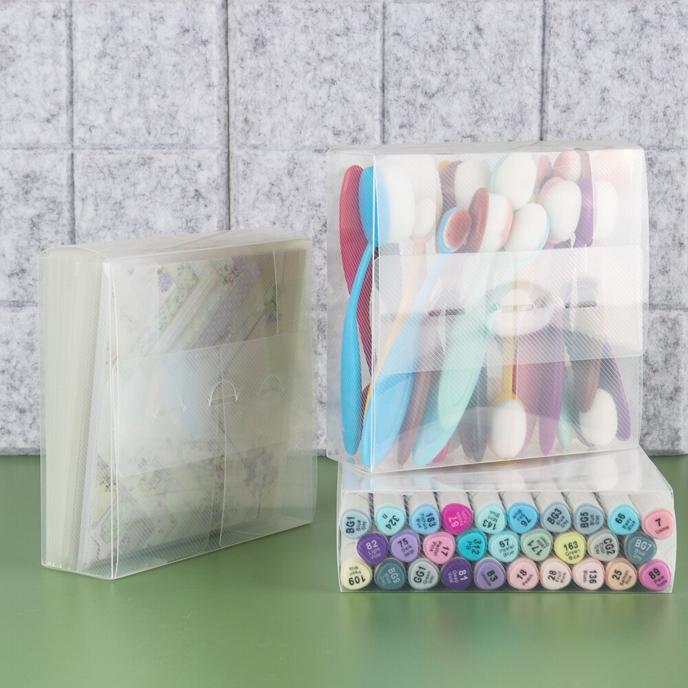 16x16x5cm Transparent Storage Boxes for Storing Co... – Grandado