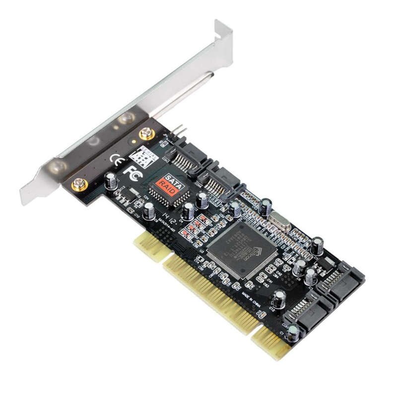 PCI Expand CARD 4 Port SATA Add On Card With Sil 3... – Vicedeal