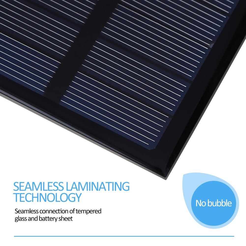 3W 12V 250mA Solar Power Panel A-Class Polysilicon... – Grandado