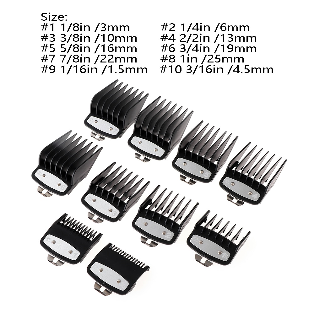 1PC 10Sizes Hair Clipper Limit Comb Guide Attachme... – Grandado