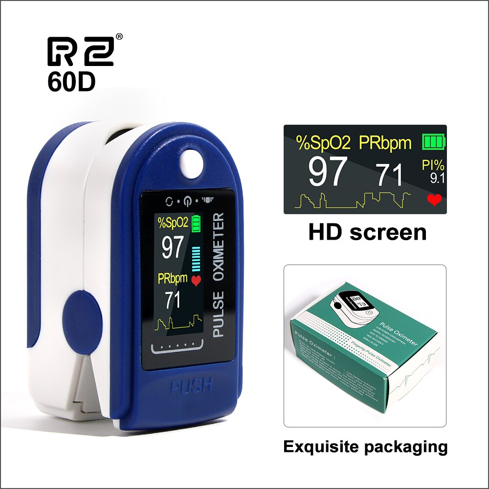 RZ Portable Finger Oximeter fingertip Pulsioximetr... – Vicedeal