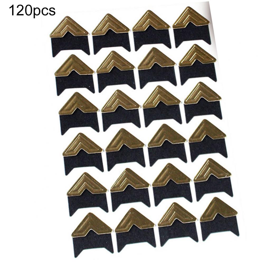 120 Pcs/lot (5 Sheets) Diy Album Corner Sticker Pa... – Vicedeal