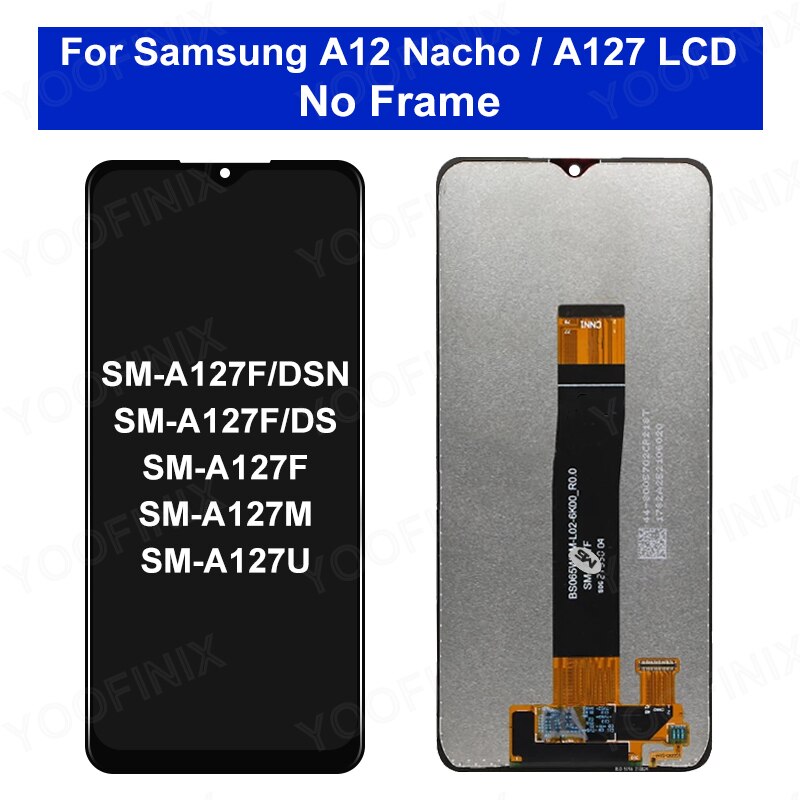6.5" Original For Samsung Galaxy A12 Display ... – Grandado