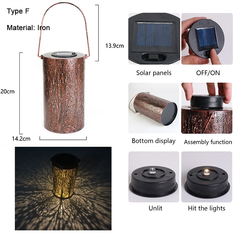Solar LED Light Outdoor Solar Powered Lamps Waterp... – Vicedeal