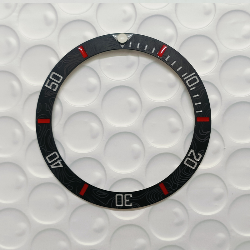 38mm Carbon Fiber Curved Ceramics Bezel Insert Fit... – Grandado