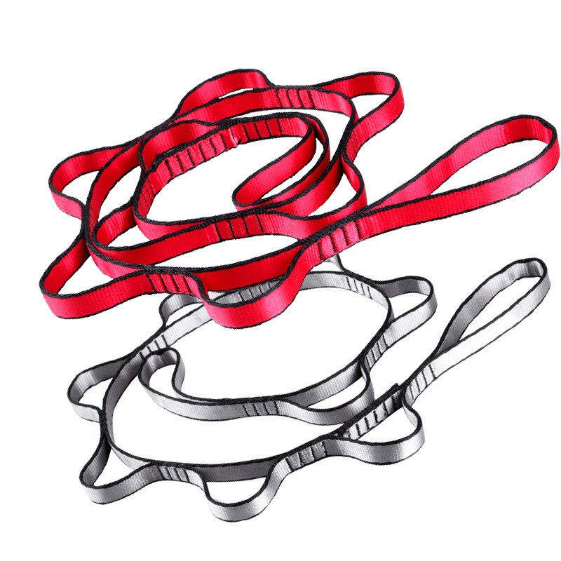 1PCs Portable Nylon Webbing Climbing Rope Outdoor ... – Grandado