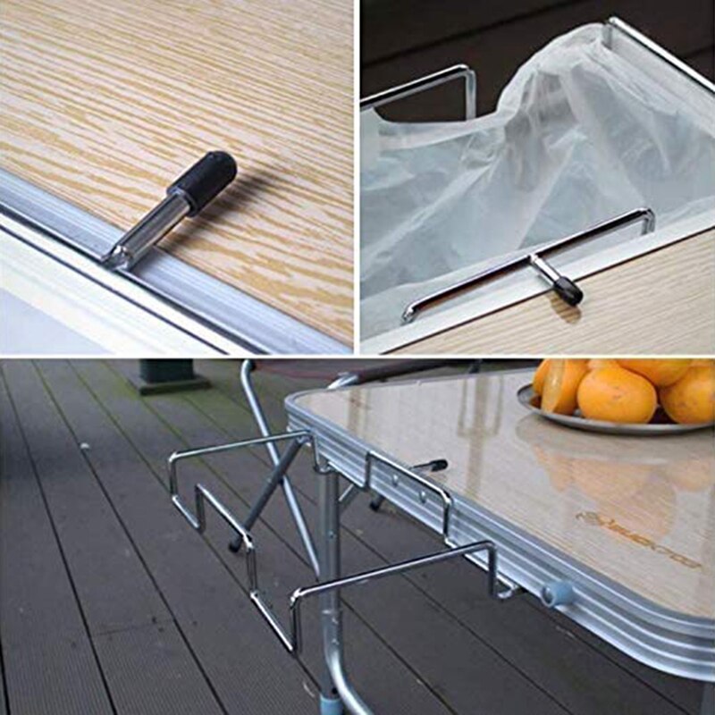Trash Bag Holder,13.6x 10.2x1.8 Inch Outdoor Trash... – Grandado