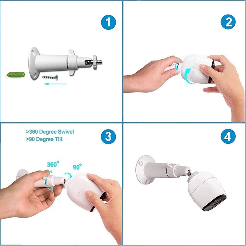 Camera Wall/Ceiling Mount (2 Pack), Outdoor Mount ... – Grandado