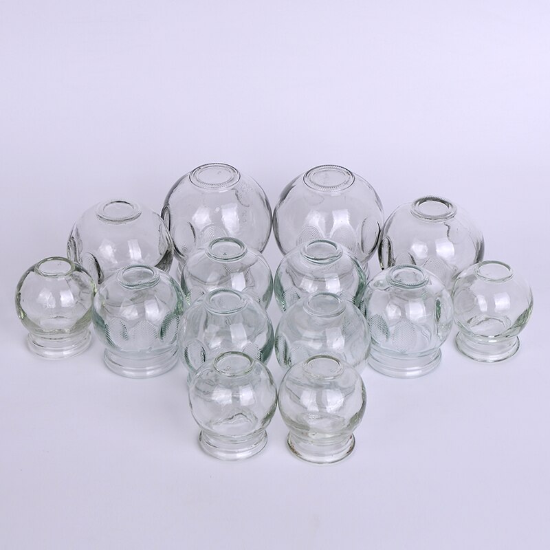 6 Pcs Massage Suction Cups Glass Cupping Therapy S... – Vicedeal