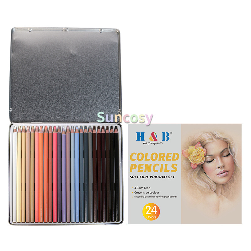 24 Skin Colored Pencils for Adults - Color Pencils... – Grandado