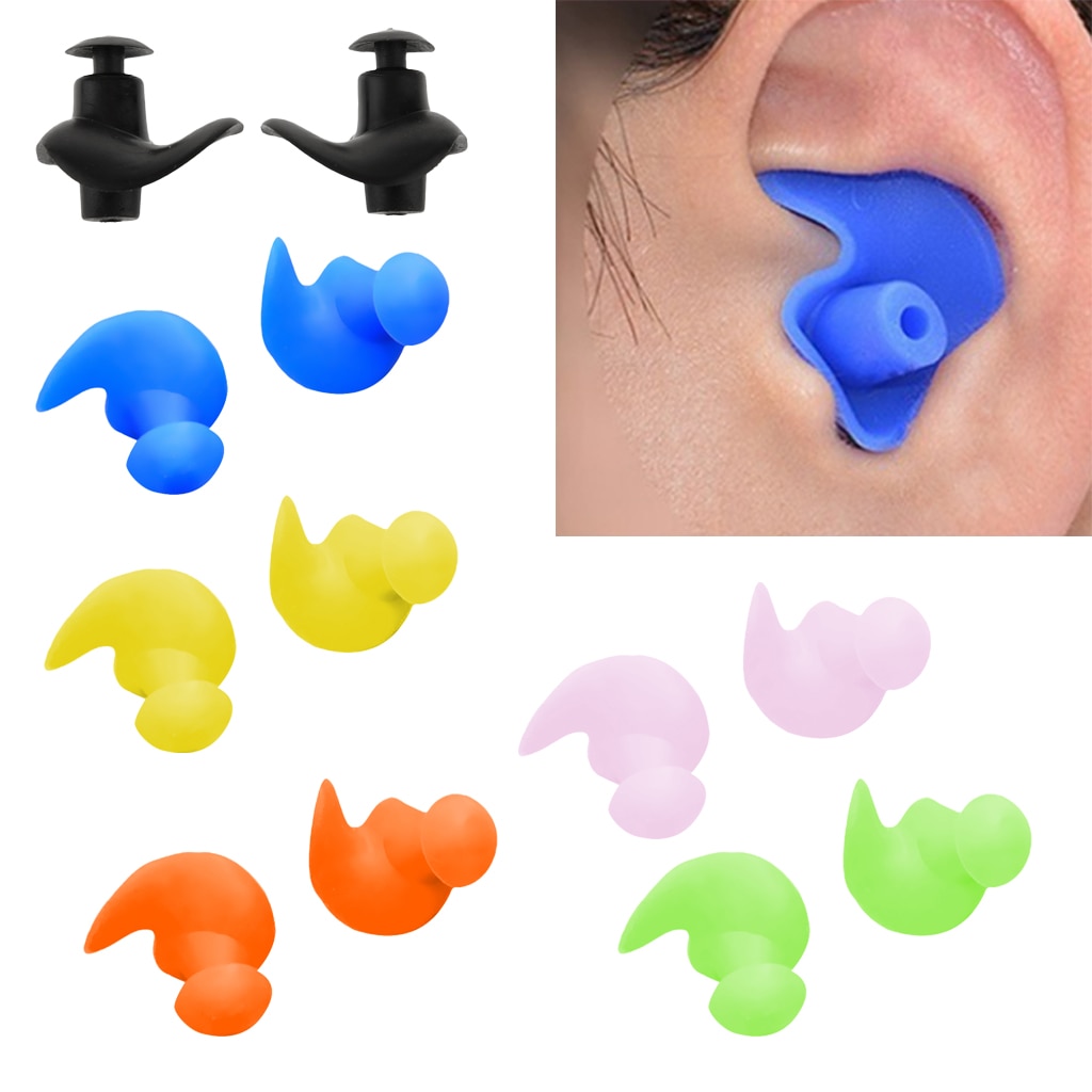 Swimming Ear Plug Silicone Ears Plugs Hearing Prot... – Grandado