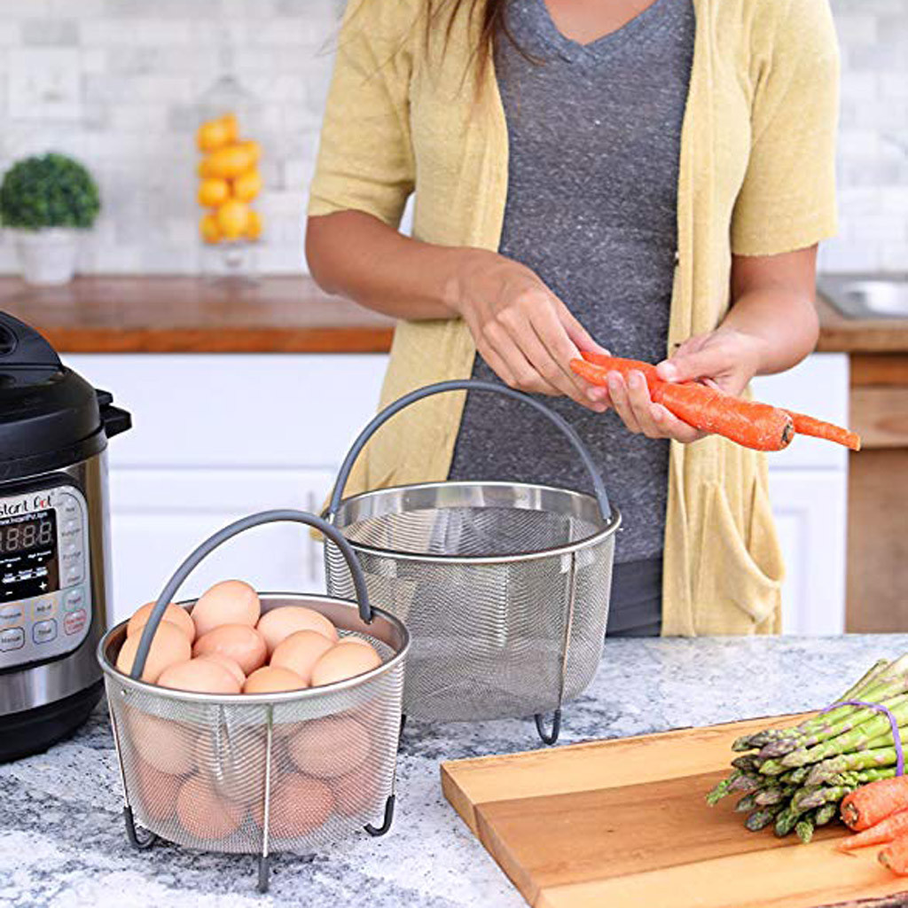 Stainless Steel Steamer Basket Instant Pot Accesso... – Grandado