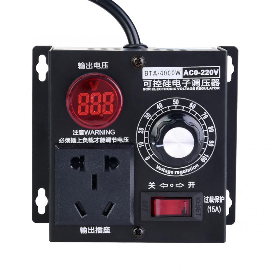4000W Variable Voltage Controller SCR Electronic V... – Grandado