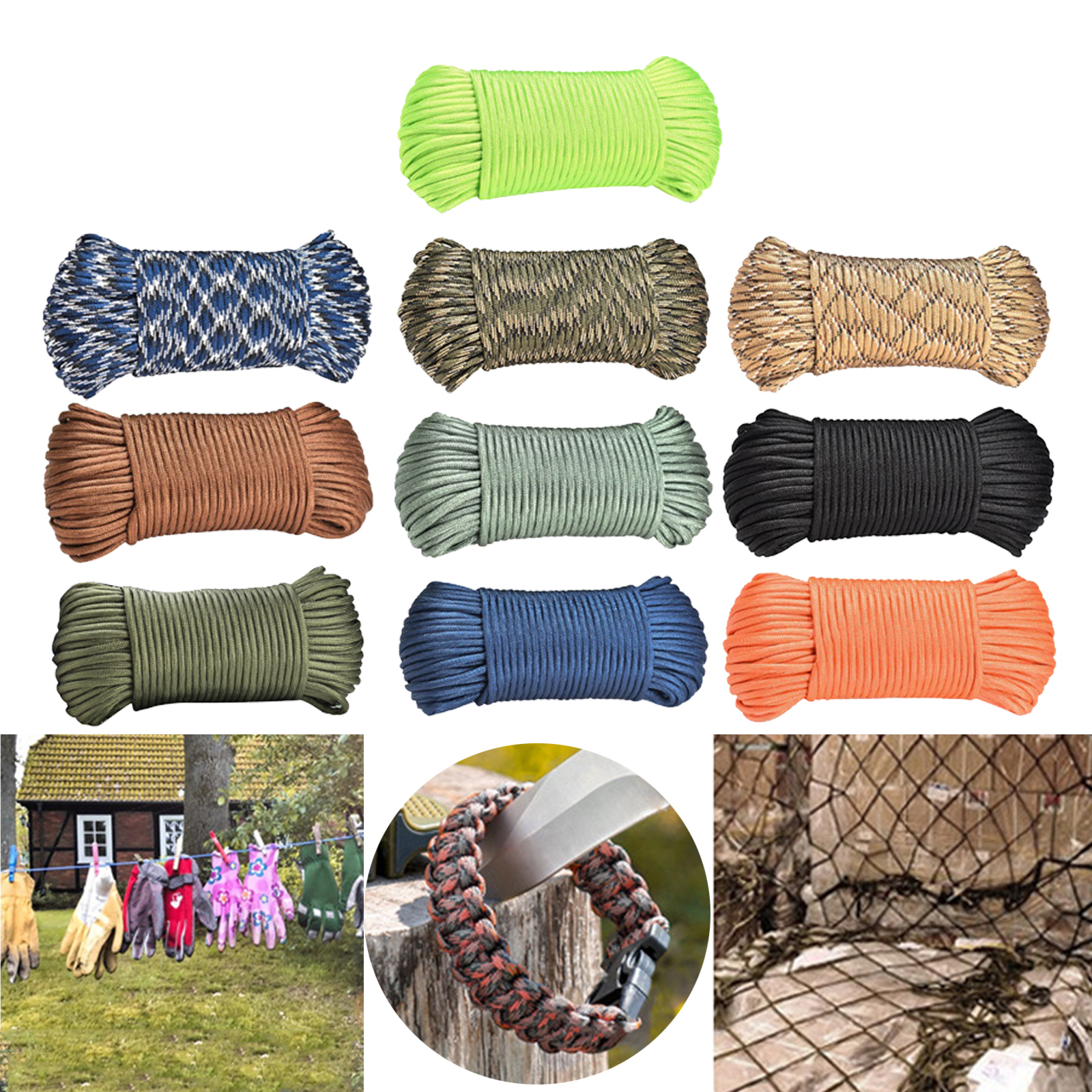 650 Paracord Survival Type Iii 10 Strengen Koord L... – Vicedeal