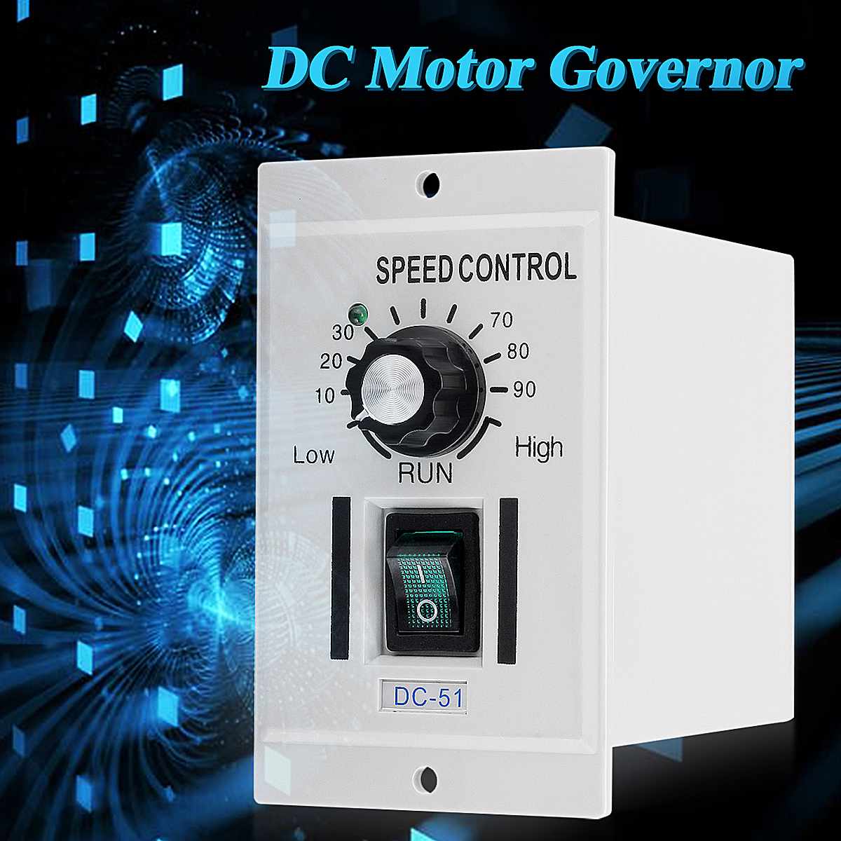 Digital 400W DC 0-90V Adjustable Speed Motor Contr... – Grandado