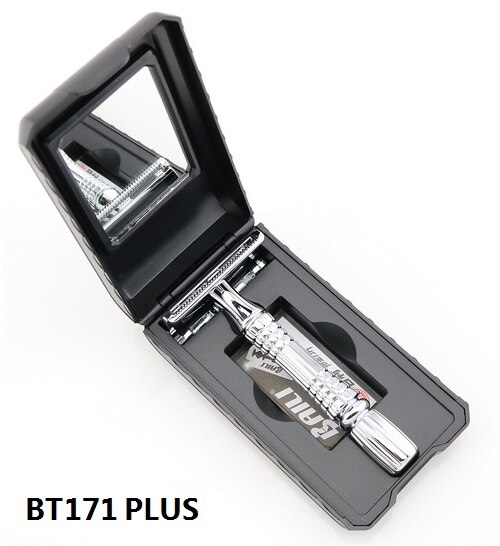 BAILI Double Edge Safety Razor Silvery Golden safe... – Grandado