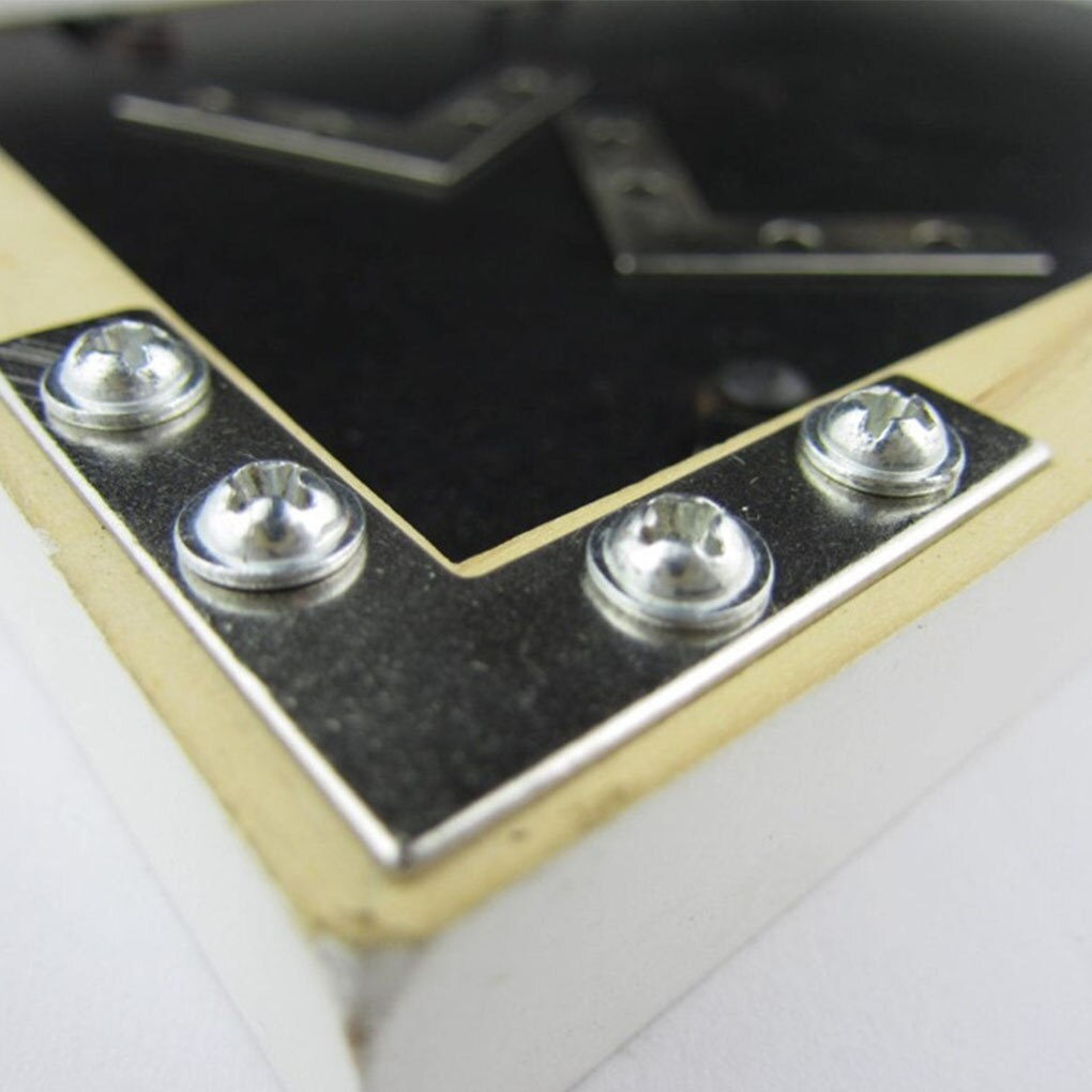 10pcs Stainless Steel Plain Angle Bracket Satin L ... – Grandado