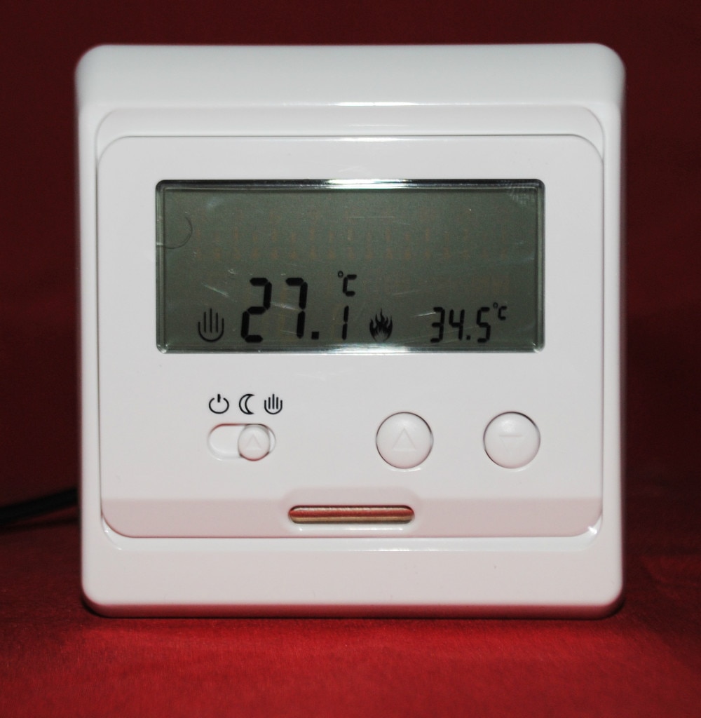 digital underfloor heating thermostat for water he... – Grandado