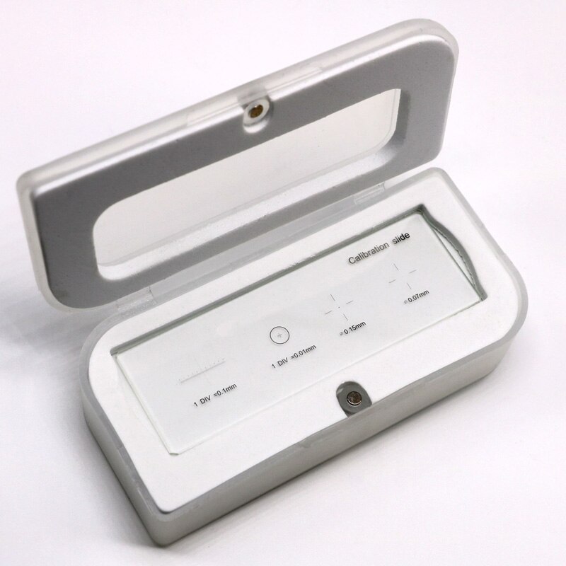 Microscope Stage Micrometer Slide Optical Glass Me... – Vicedeal