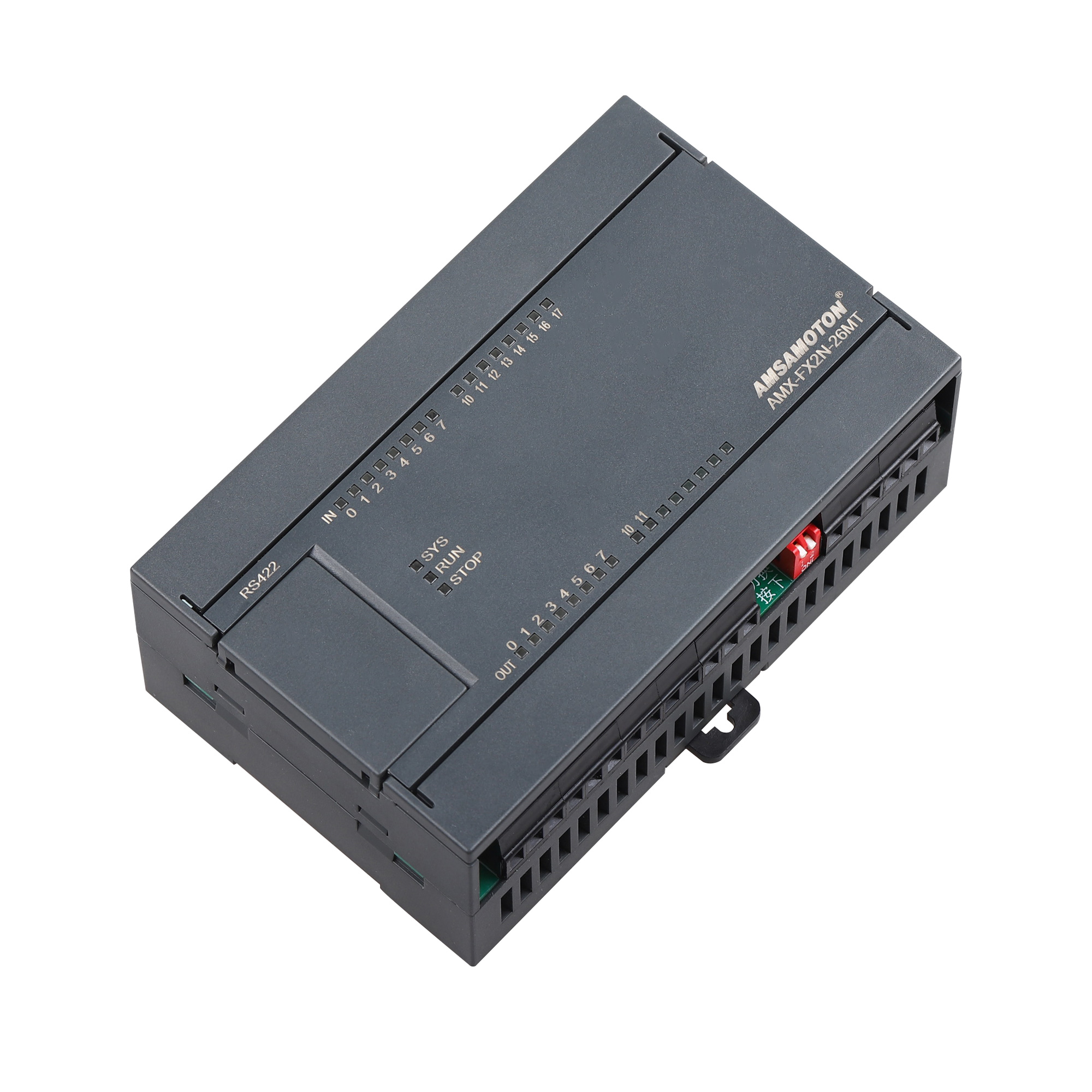 ! Compatible MELSEC FX2N PLC 2AI/1AO 16DI/10DO MOD... – Grandado