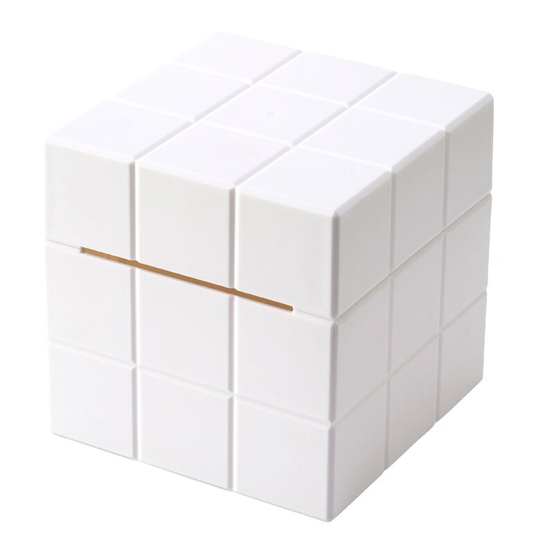 Cube Tissue Box, Hollow-carved Removable Stable Fi... – Grandado