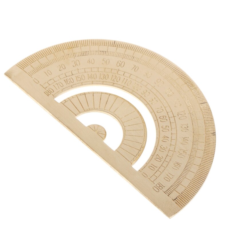Brass Protractor Ruler Angle Measure Tool Super Du... – Vicedeal
