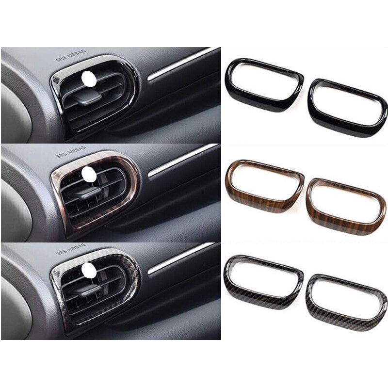 Auto Styling 2 Stuks Abs Interieur Dashboard Side ... – Grandado