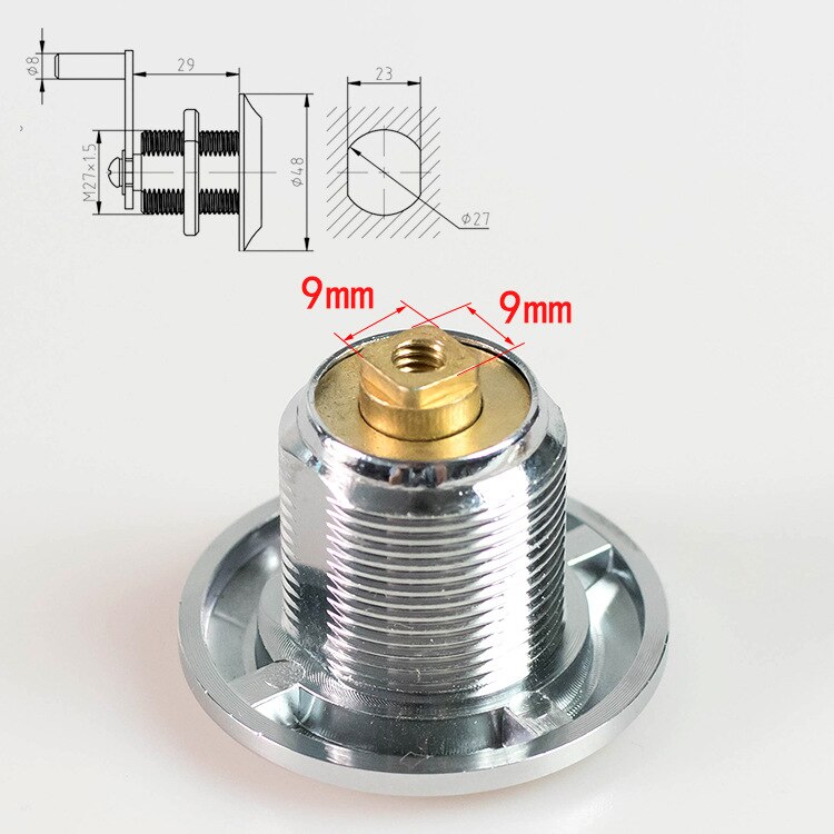 Strongbox lock 205A-48, Eccentric / Quantum lock,E... – Grandado