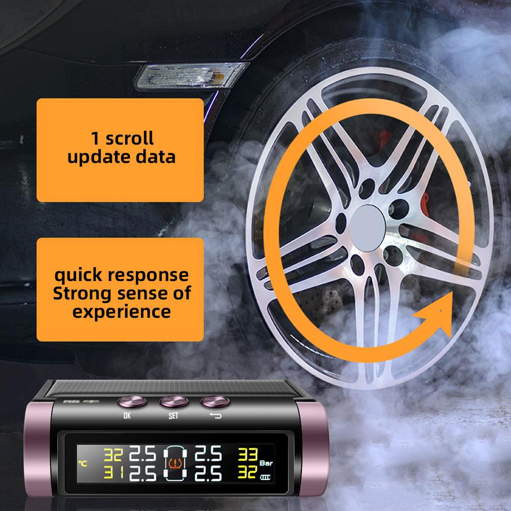 4 Stuks Sensor Tpms Auto Bandenspanning Alarm Usb ... – Vicedeal