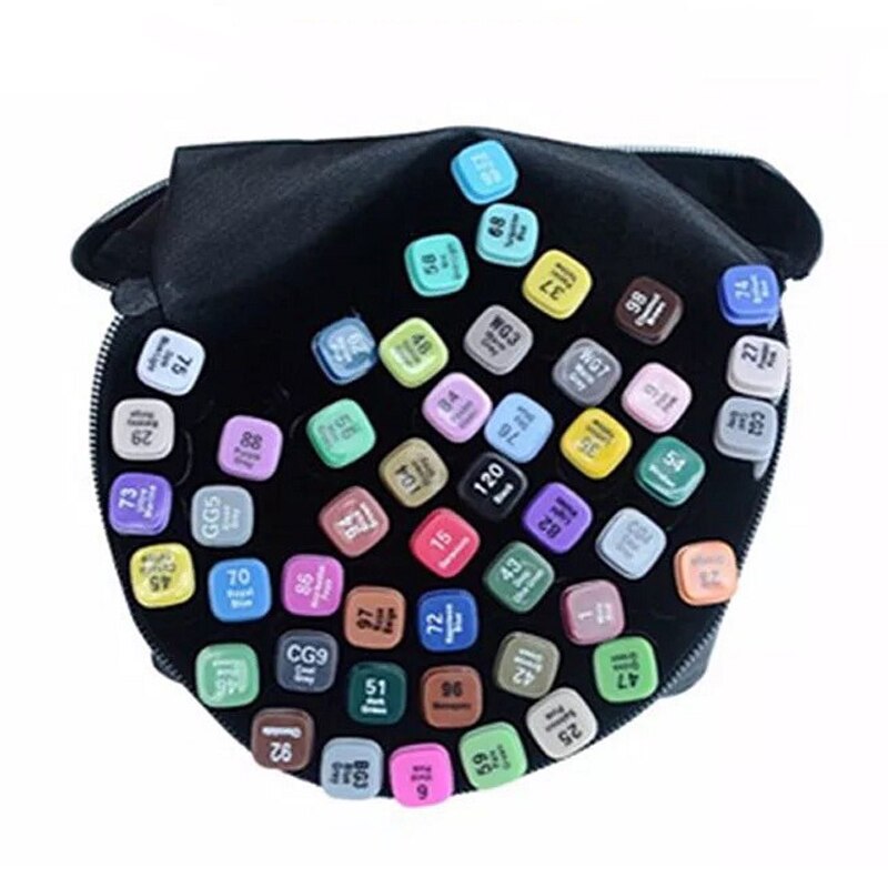 Art Markers Pen Set Dual Head Alcohol Sketch Marke... – Vicedeal