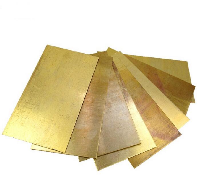 100x100x3 mm H62 high tenacity Brass Plate Buildin... – Grandado