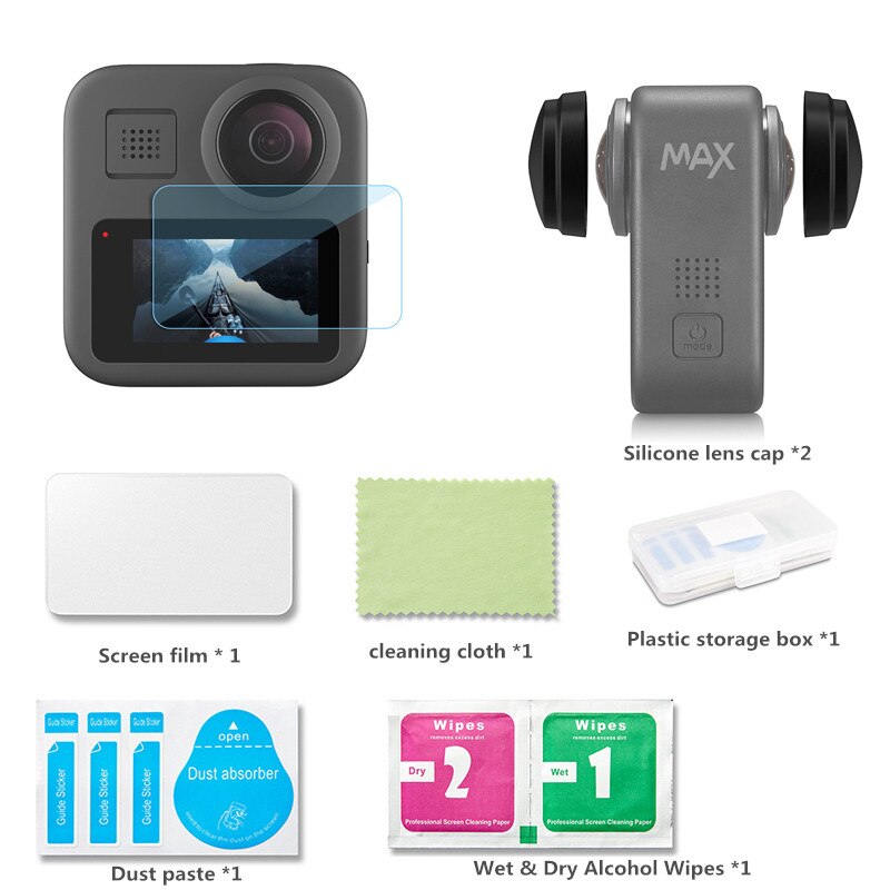 9 In 1 Accessoires Set Silicone Lens Cap Gehard Gl... – Grandado