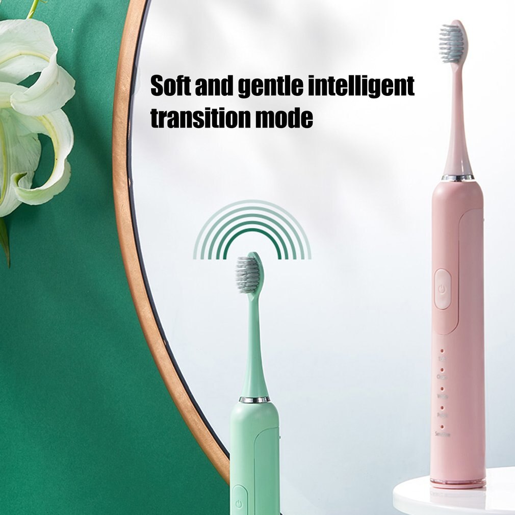 IPX7 Magnetic Levitation Sonic Toothbrush Adults T... – Grandado