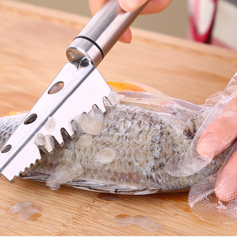 Kitchen Tools Fish Scaler Fish Cleaning Stainless ... – Vicedeal