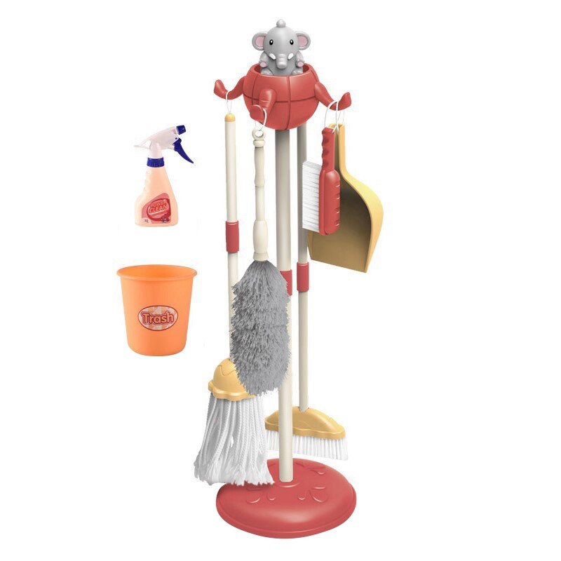 Kids Elephant Housework Tool Toys Pretend Cleaning... – Grandado