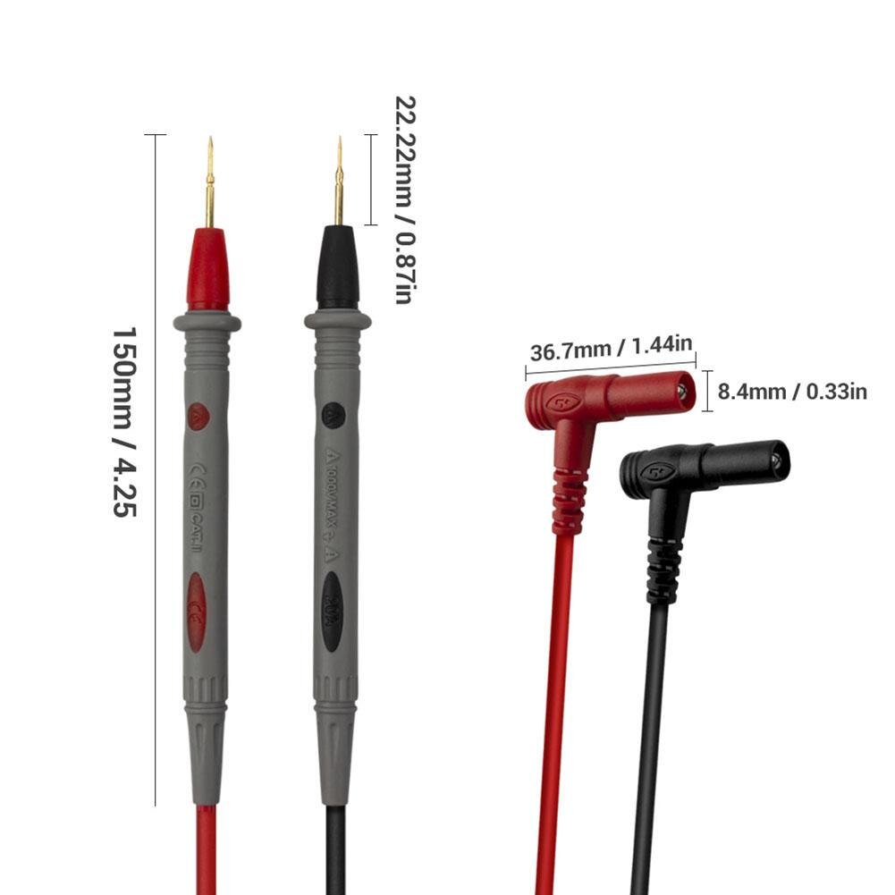 Digital Multimeter Lead Probe Test Cord Practical ... – Vicedeal
