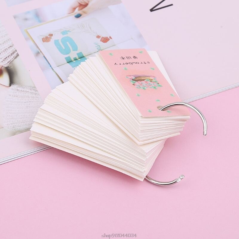 110 Sheets Lovely Mini Notebook School Supply Voca... – Grandado