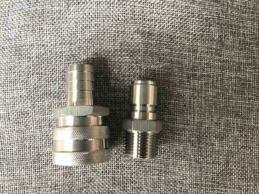 homebrew Hoge Flow Rvs Quick Disconnect 5/8 "Slang... – Grandado