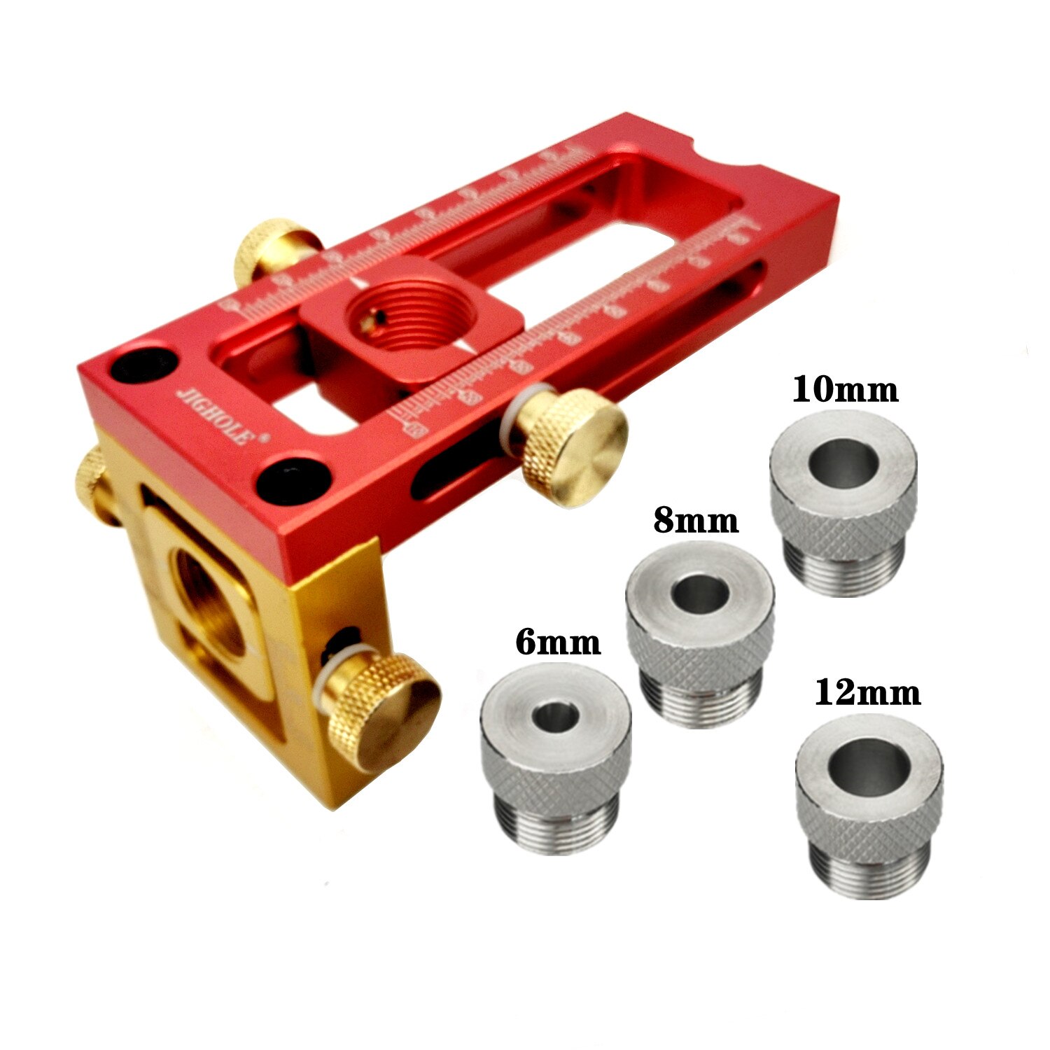 Adjustable Screw Jig 2 in 1 Cross Dowel Drill Guid... – Vicedeal