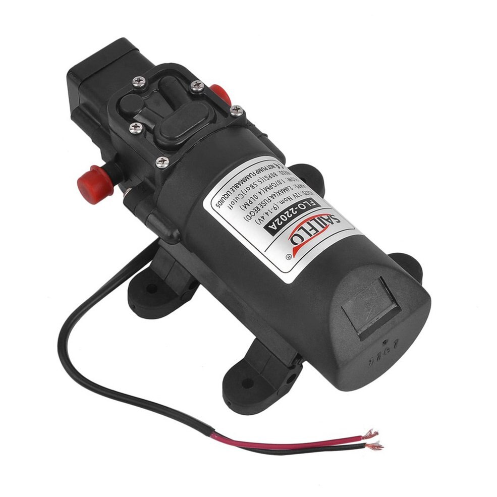 DC 12V Diaphragm Self Priming Pump 1.07 Gallons Pe... – Vicedeal