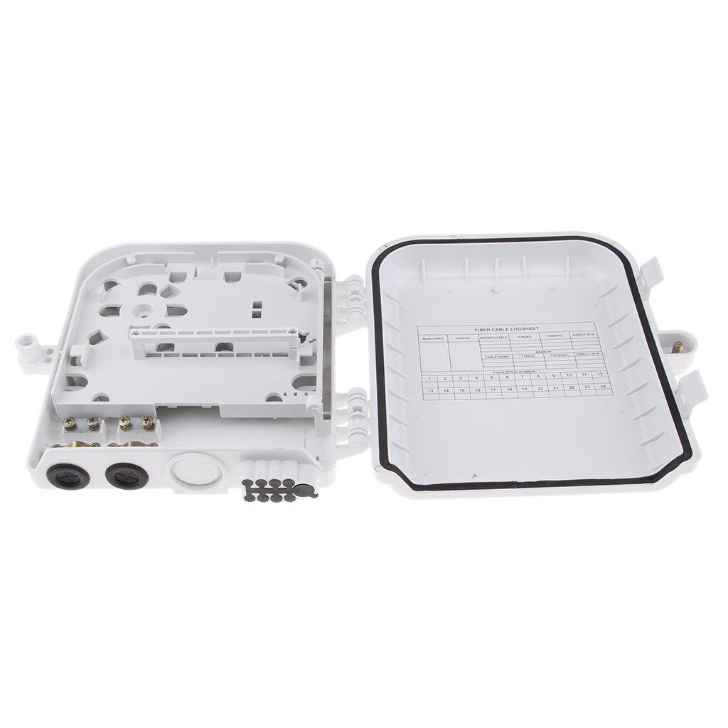 Network Distribution Box 4586 8 Port FTTH Fiber Optic Distribution Box ...