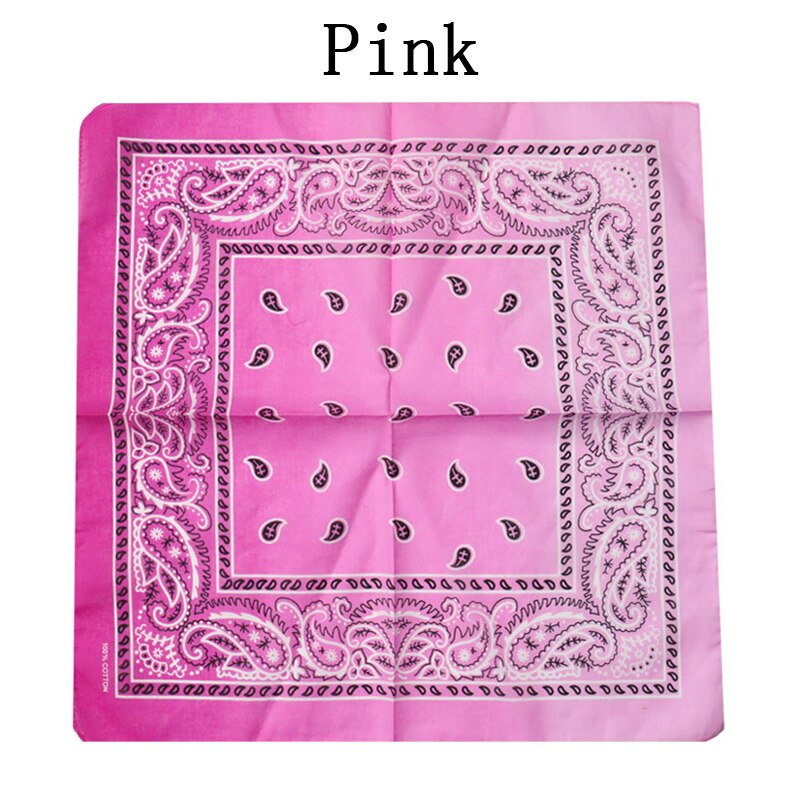 Cotton Bandana Men Bright Gradient Color Blue Oran... – Grandado