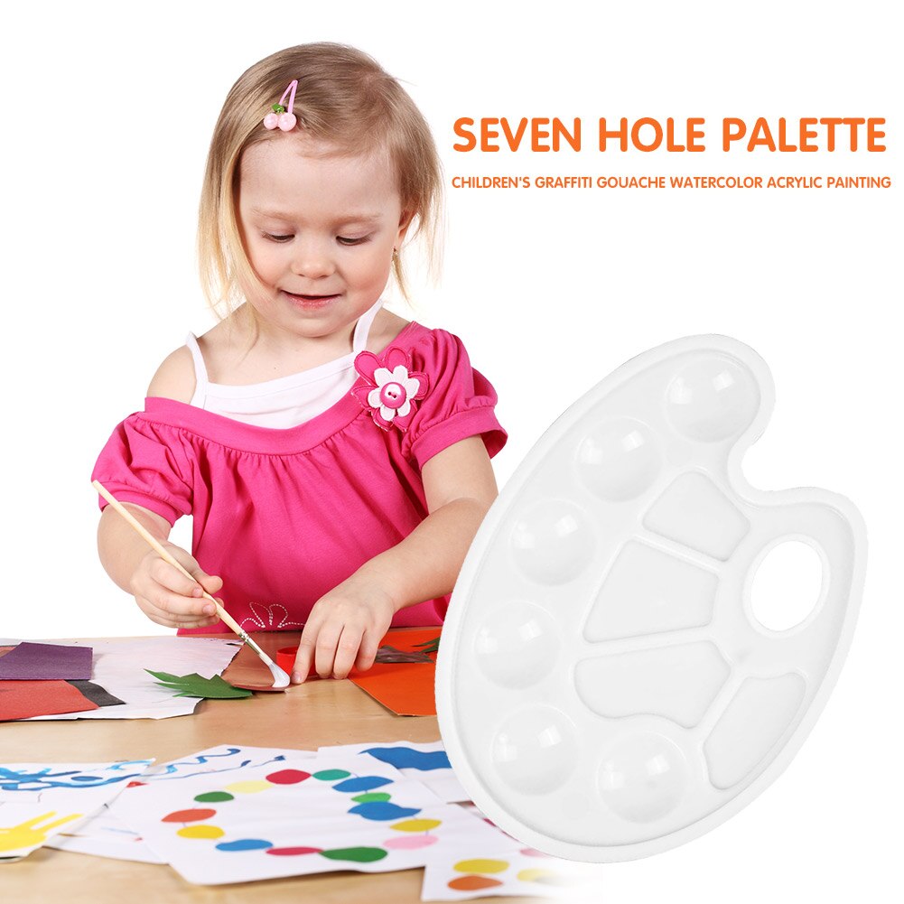 Plastic Palette Art Paint Drawing Tray Color Palet... – Grandado