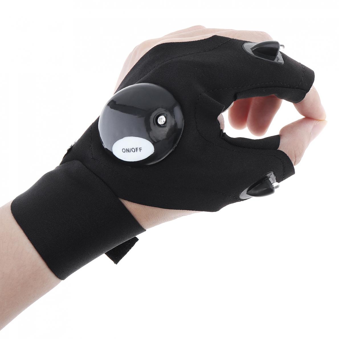 Left + Right Hand LED Flashlight Glove Repairing F... – Grandado