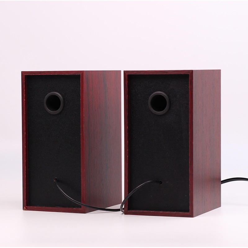 Usb Wired Hout Combinatie Computer Speakers Stereo... – Vicedeal
